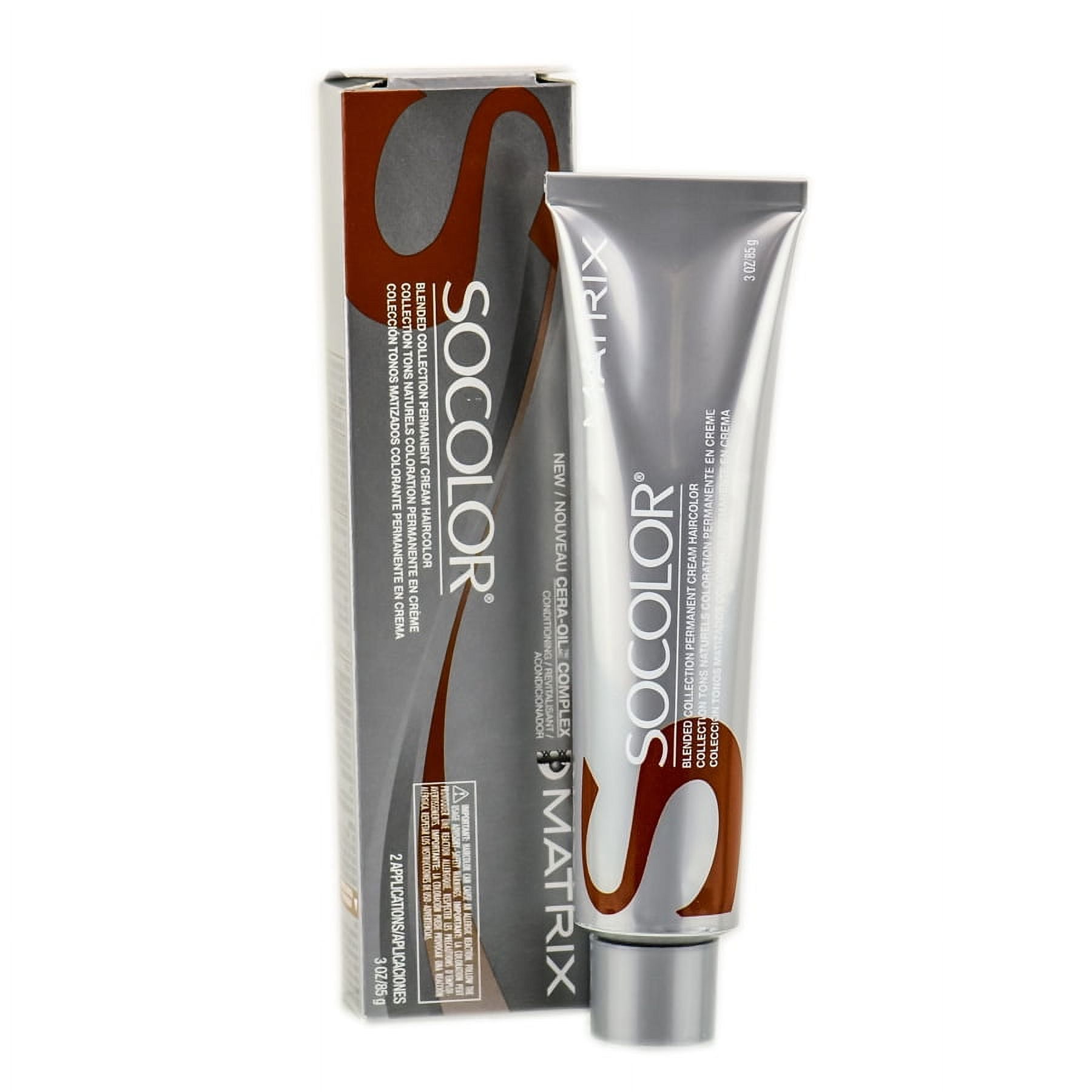 Matrix SoColor Permanent Blended Collection Cream Haircolor - 5N ...