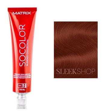 Matrix SoColor Permanent Blended Collection Cream Haircolor, 7P, Dark ...