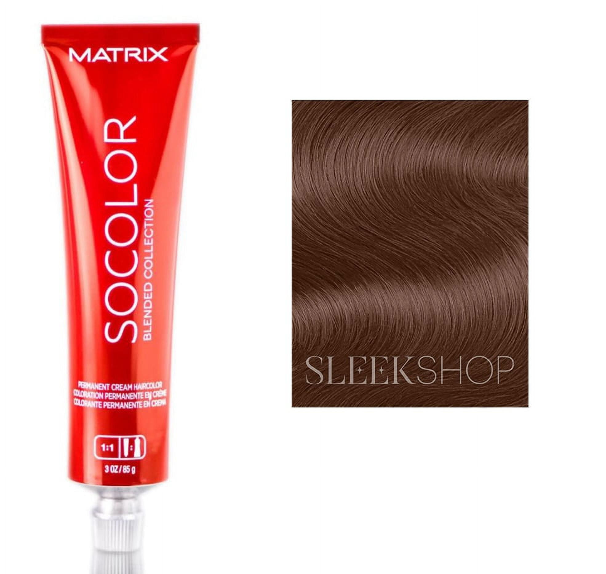 Matrix SoColor Permanent Blended Collection Cream Haircolor - Color ...