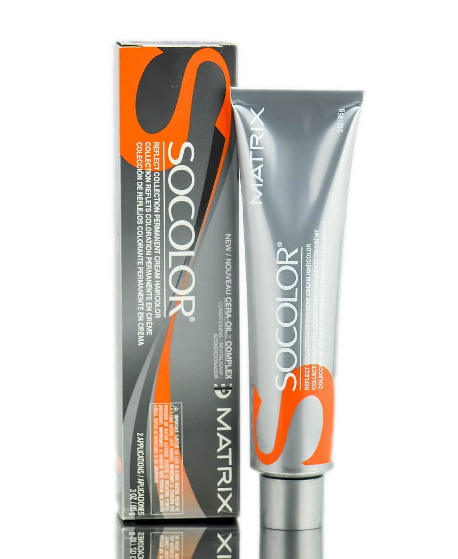 Matrix SoColor Reflect Collection - 4RV+ - Dark Brown Red Violet Plus ...