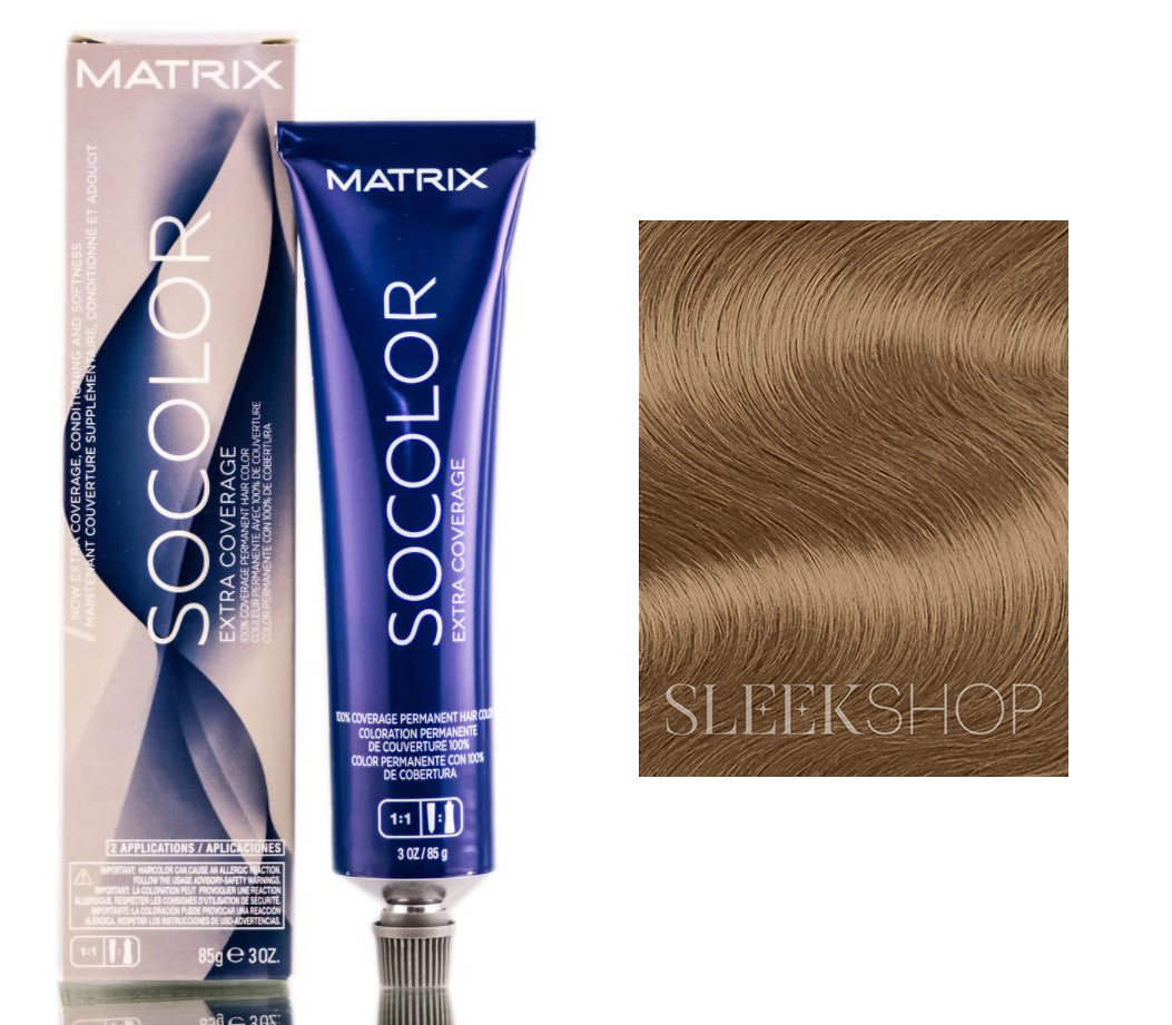 Matrix Socolor Beauty Extra Coverage 508NW Medium Blonde Neutral Warm ...