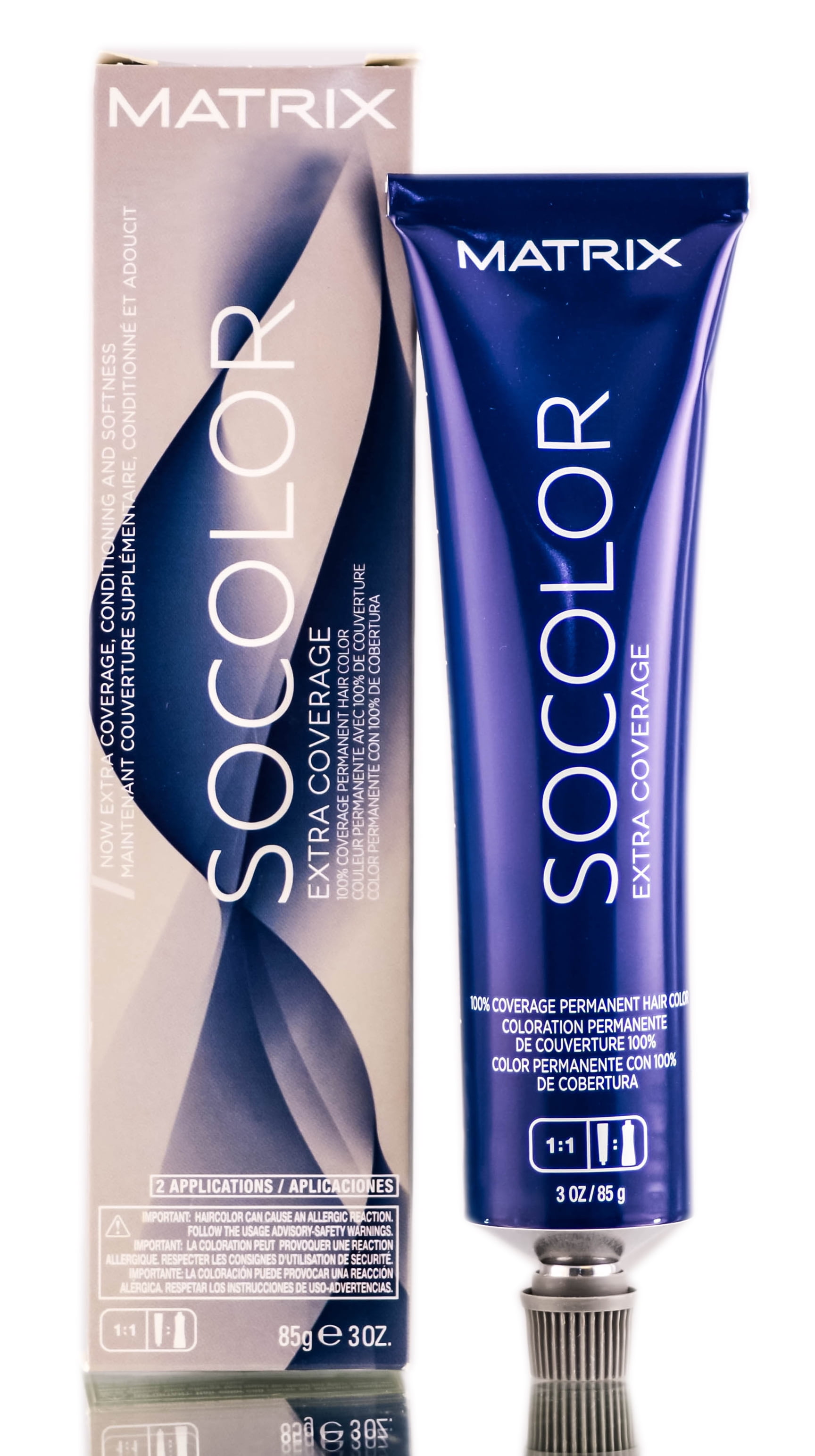 Matrix Socolor Extra Coverage Color - 505N - Light Brown Neutral - Pack ...