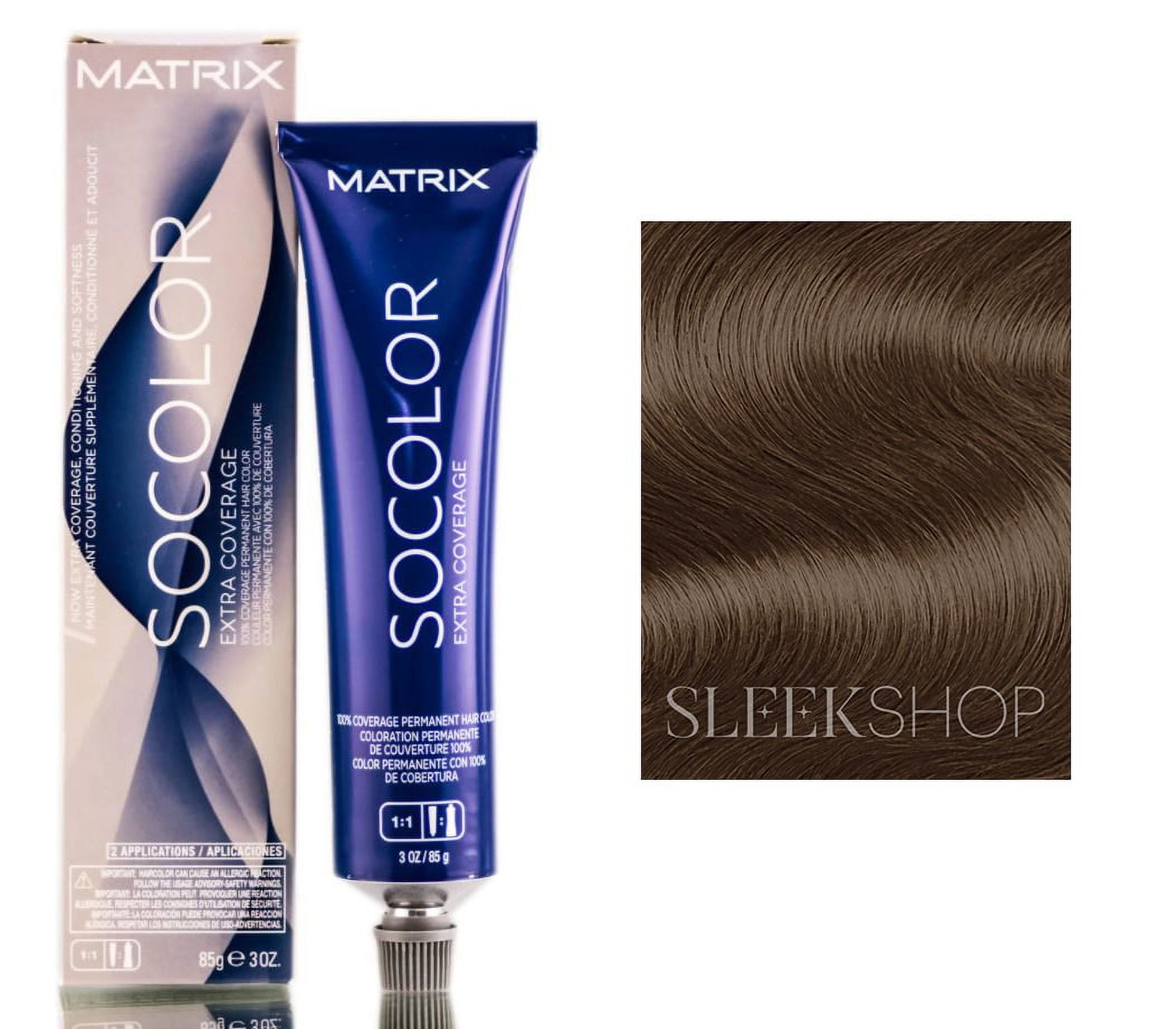 Matrix Socolor Extra Coverage LARGE Haircolor - 3 oz - 505N - Light ...