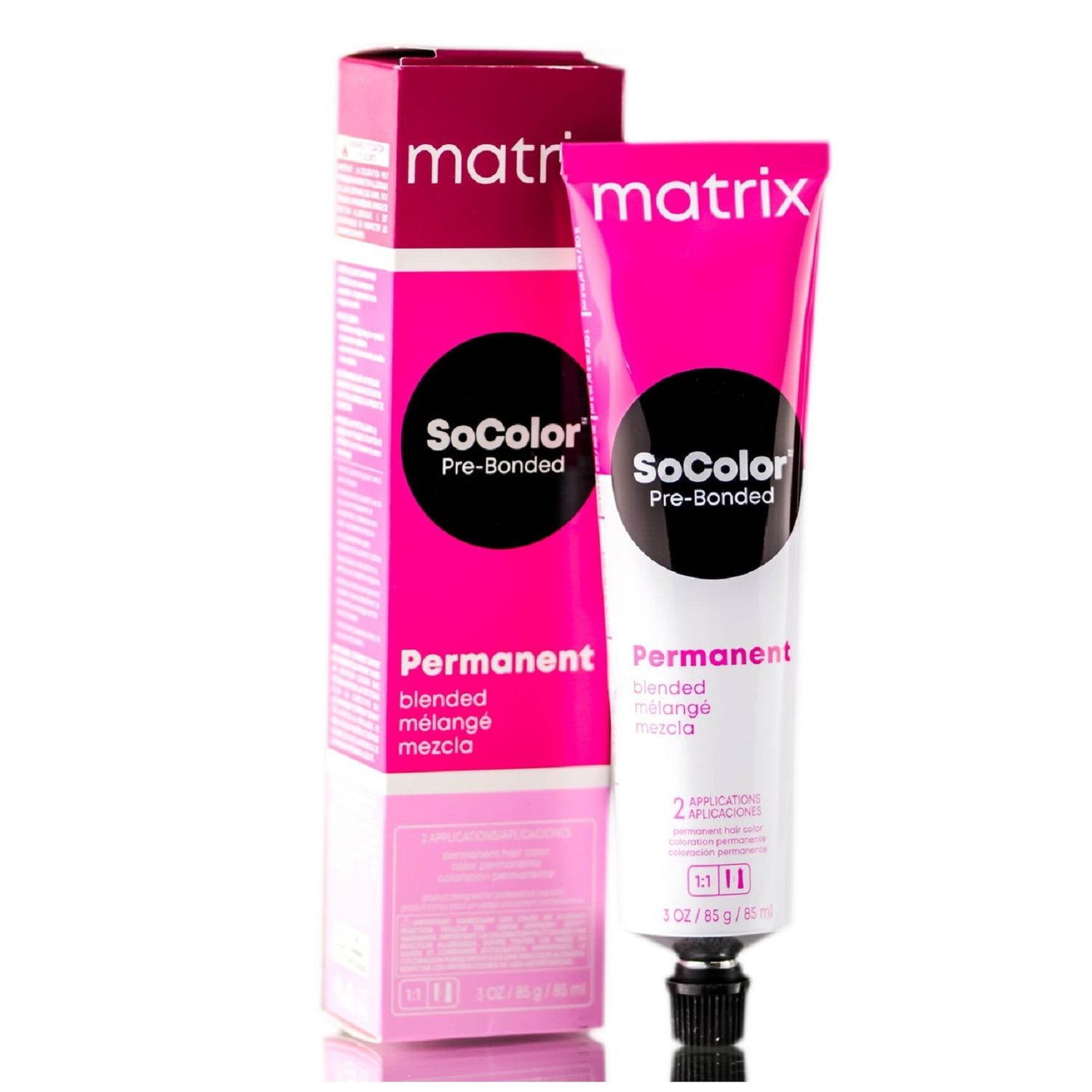 Matrix Socolor Pre-Bonded 6NA Light Brown Neutral Ash Permanent Blended ...