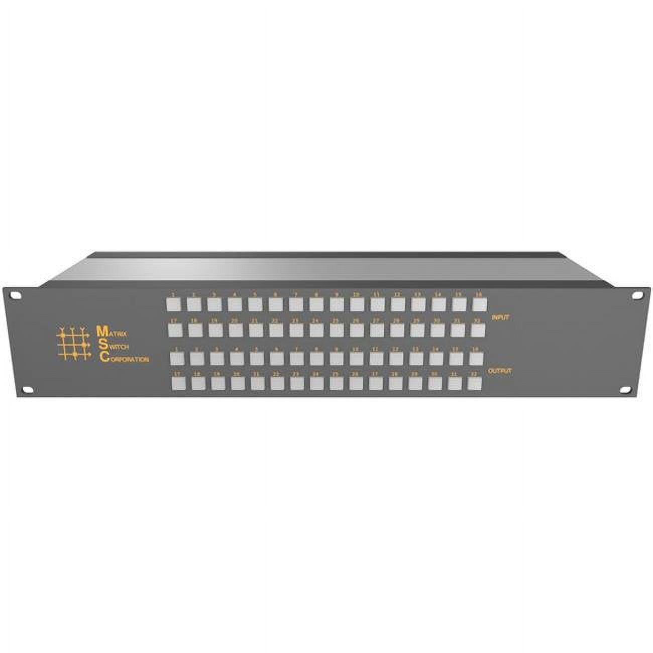 Matrix Switch MSC-2HD1624L-DC 16 Input & 24 Output 3G-SDI Video Router ...