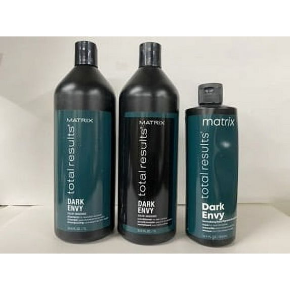 Matrix Color Obsessed Dark Envy Shampoo, Conditioner 33.8 oz, Mask 16.9 ...