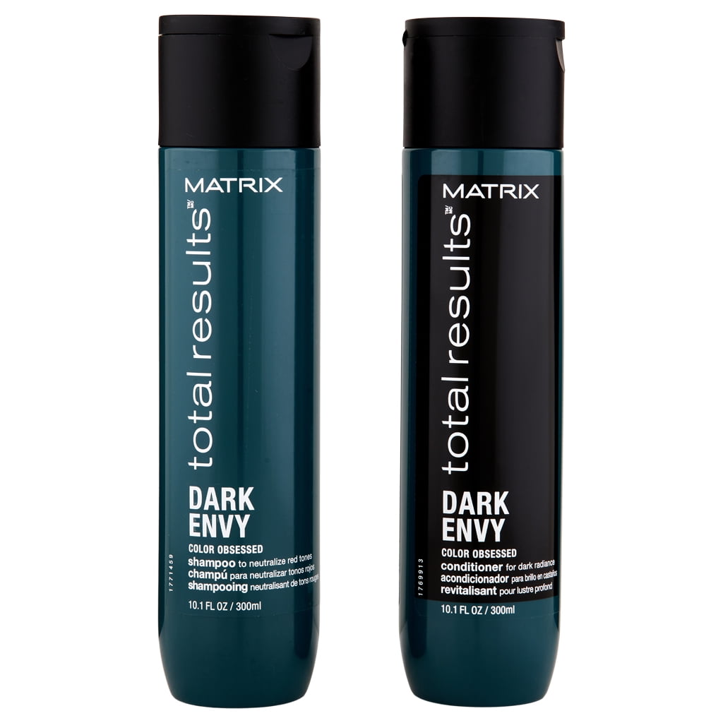 Matrix Total Results Dark Envy Glossing Treatment Shampoo & Conditioner ...