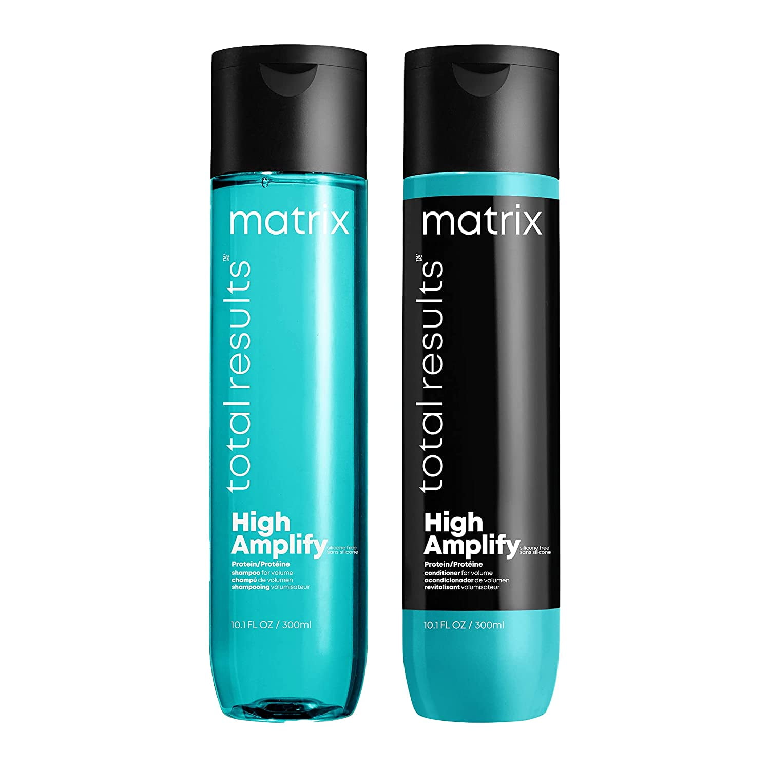 Matrix High Amplify Shampoo and Conditioner Set, 10.1oz Each, Adds ...