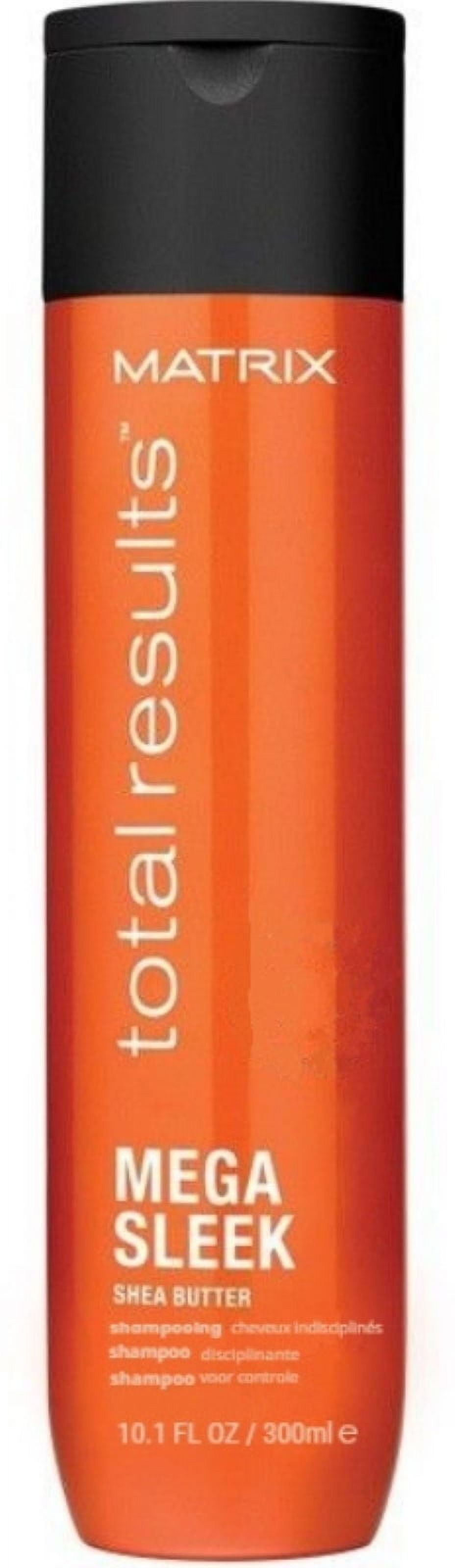 Matrix Total Results Mega Sleek Shampoo, Shea Butter, 10.1 oz, Pack of ...