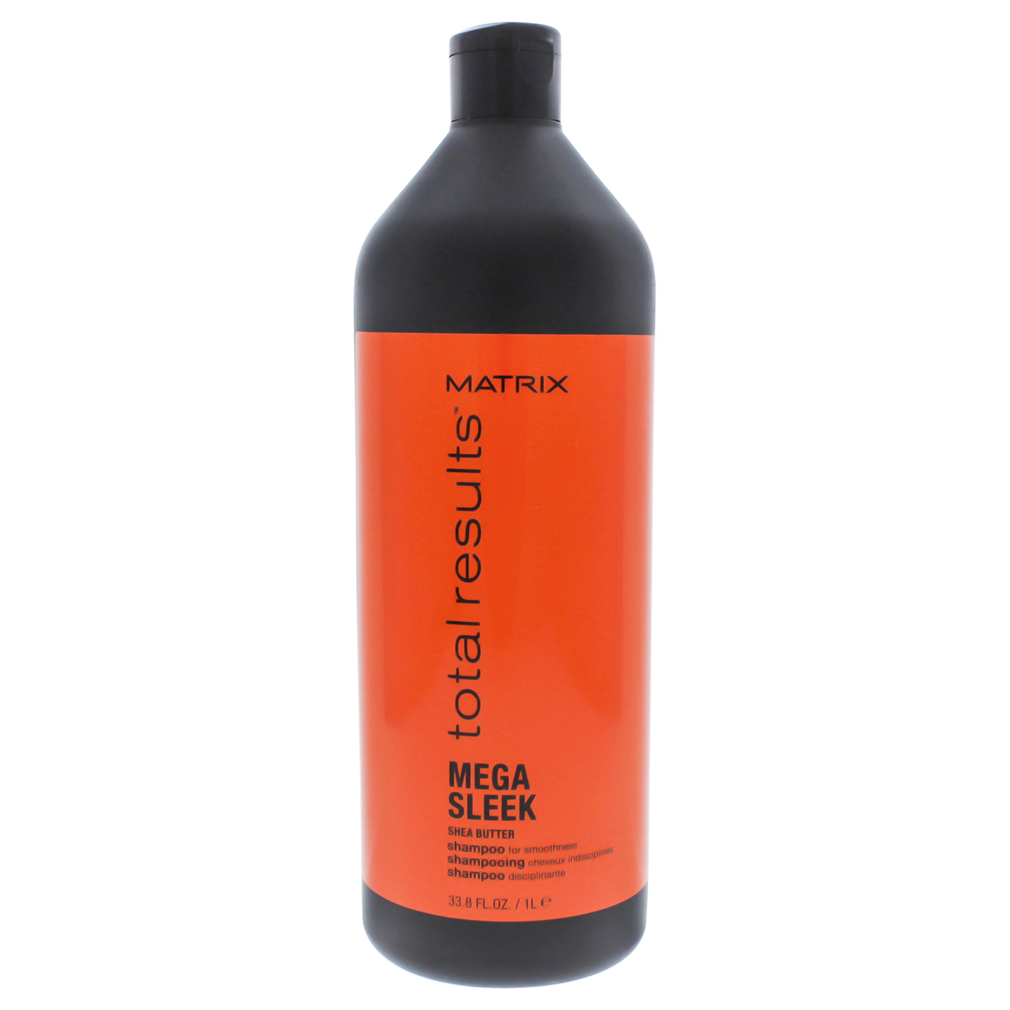 Matrix Total Results Mega Sleek Shea Butter Shampoo 33.8 oz for Smooth ...