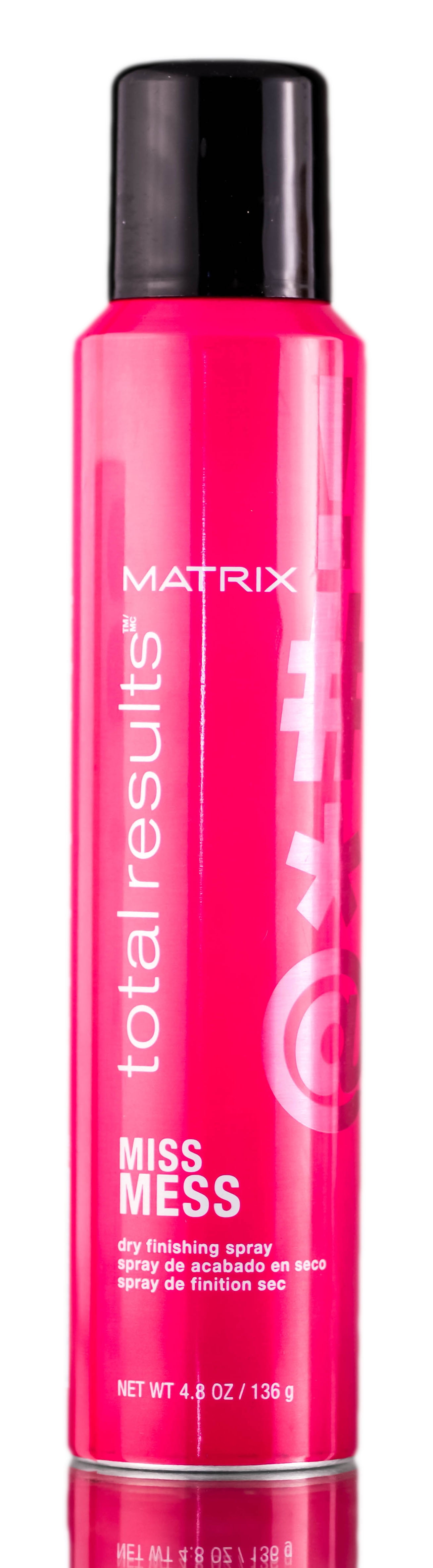 Matrix Total Results Miss Mess Dry Finishing Spray - 4.8 oz for Hair ...