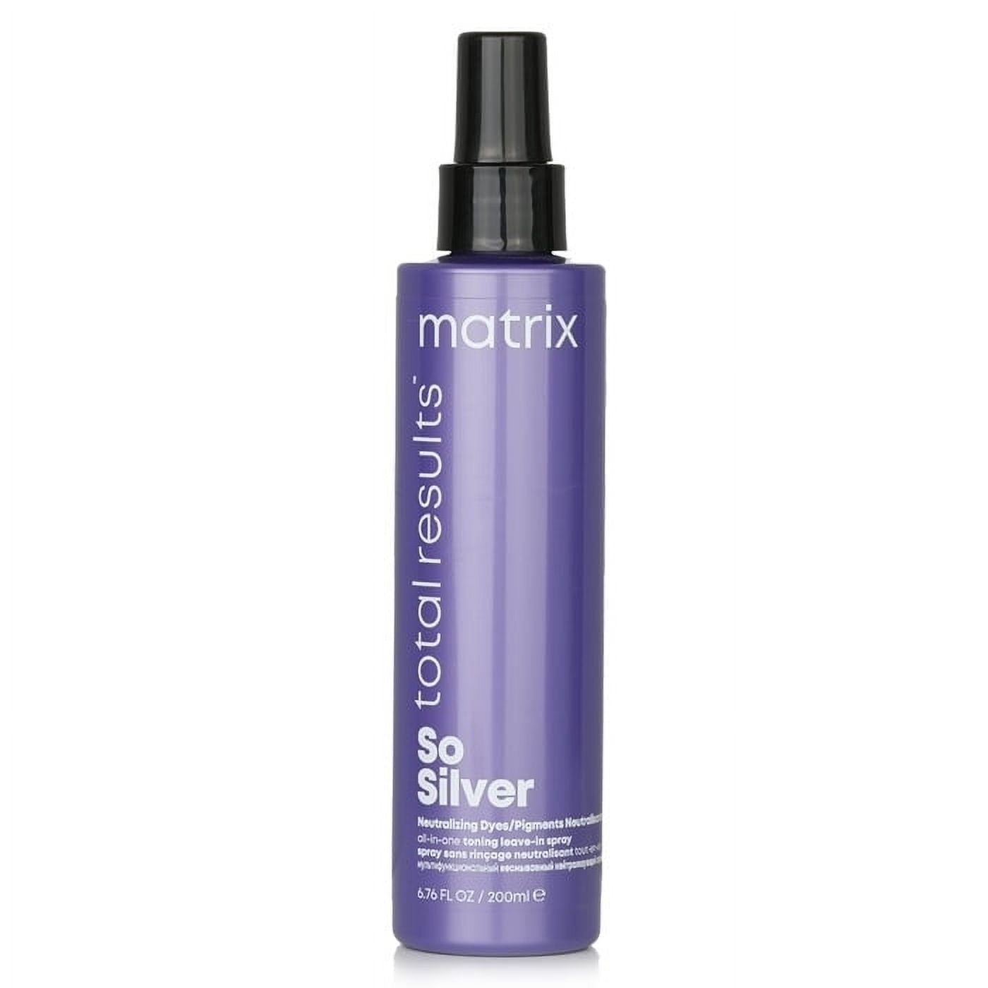 Matrix Total Results So Silver Toning Spray, Neutralizes Yellow Tones ...