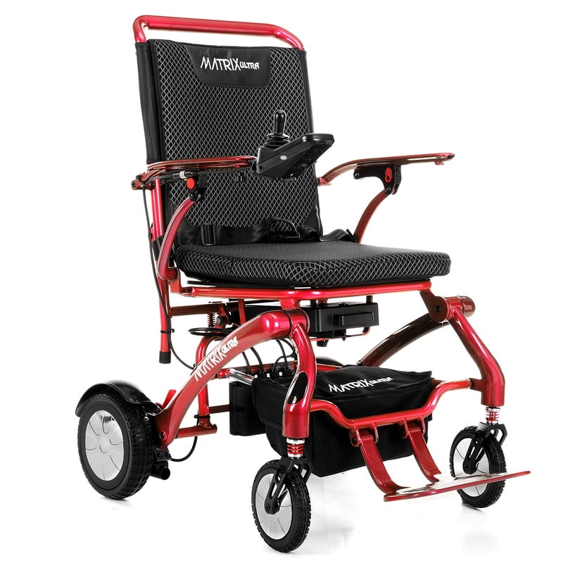 Matrix Ultra Carbon Fiber Wheelchair (Red) - Walmart.com
