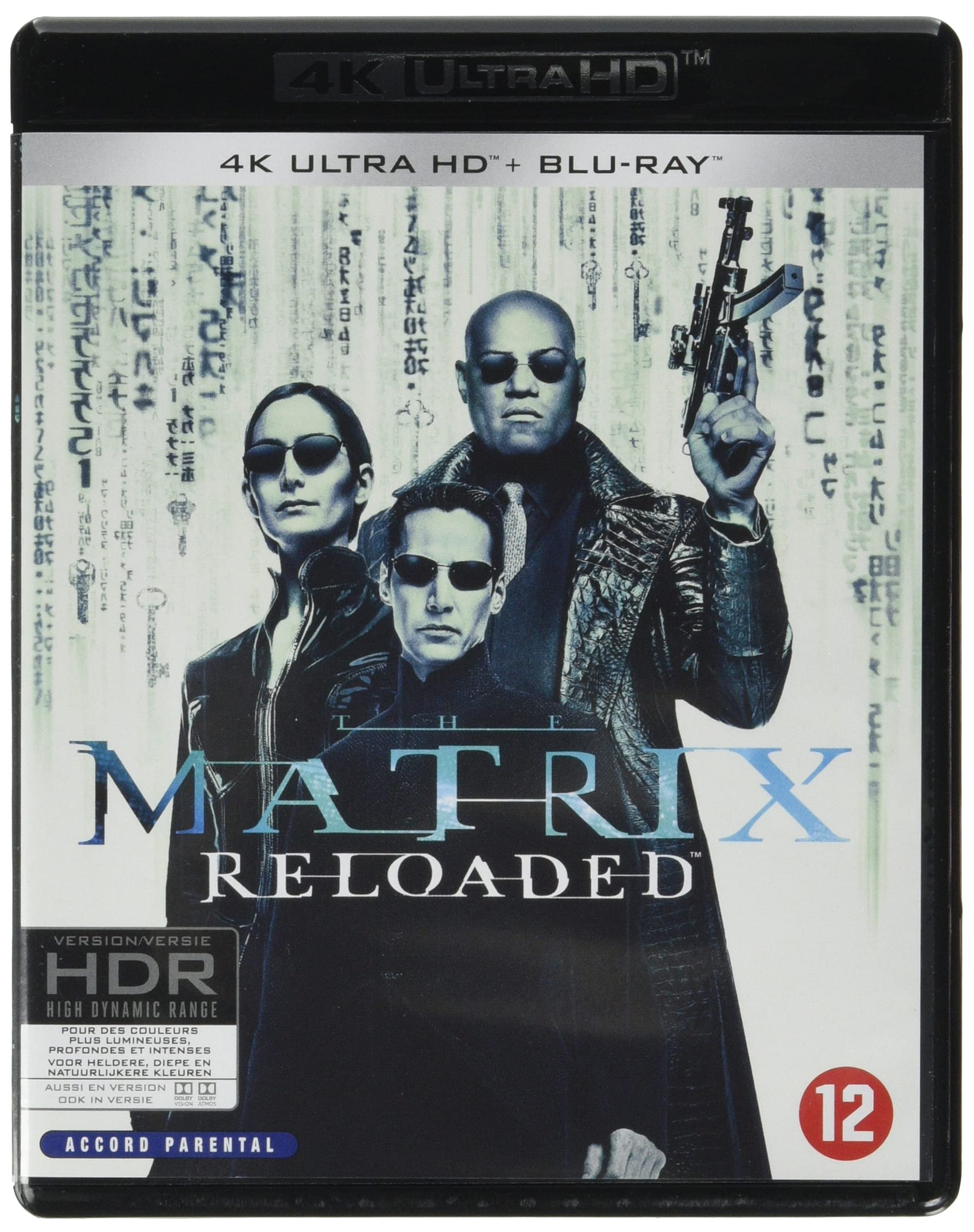 Matrix reloaded 4k ultra-hd (4K Ultra HD) Keanu Reeves Laurence ...