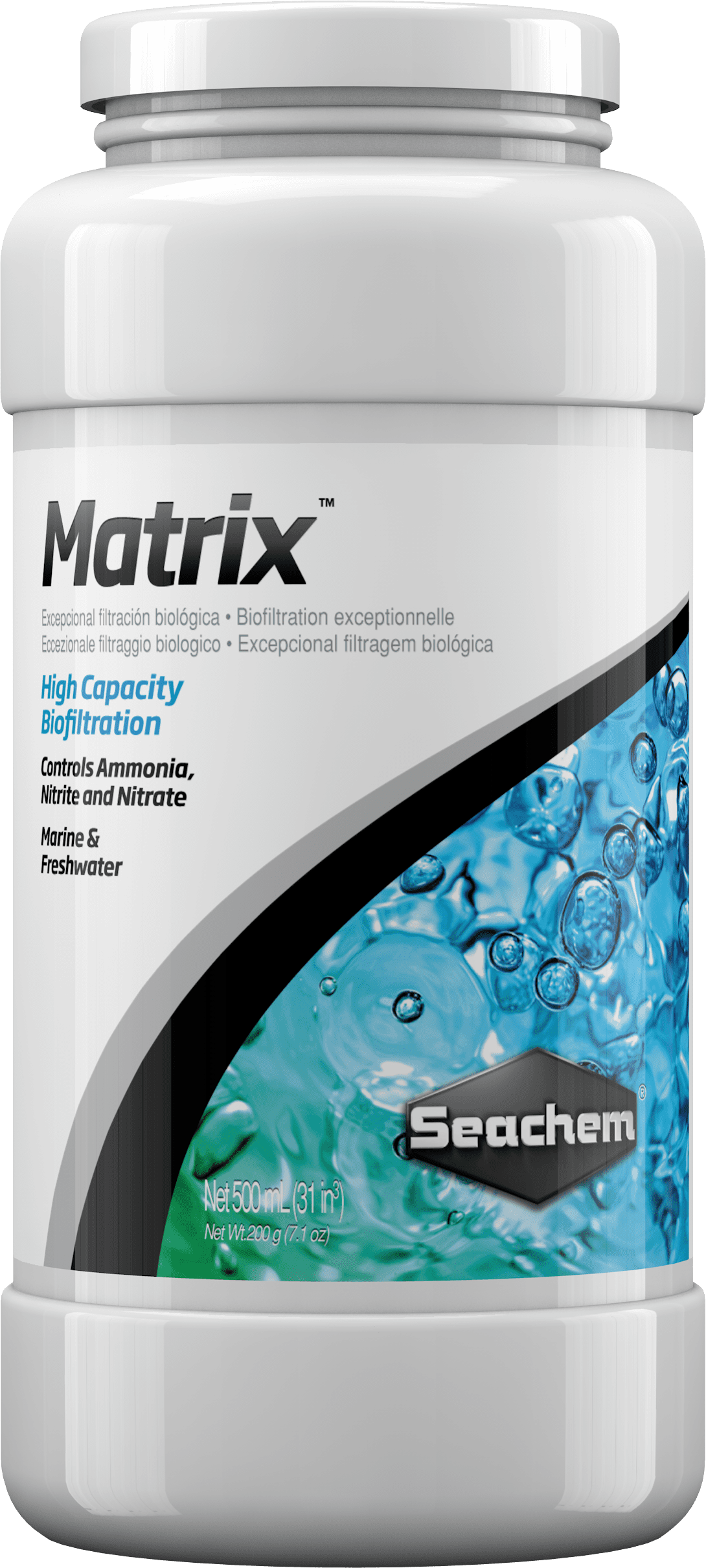 Seachem Matrix 500 mL, High Porosity Biomedia, Efficient Biofiltration ...