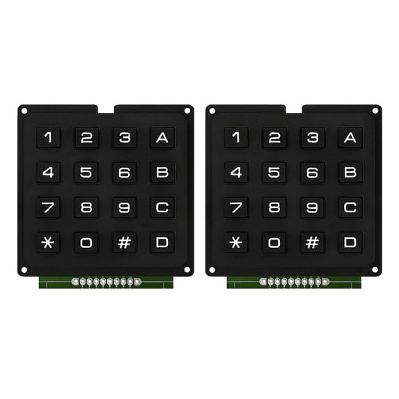 Matrixes Array 16 Key Membrane Button Keypad Keyboard 4x4 Control Panel ...