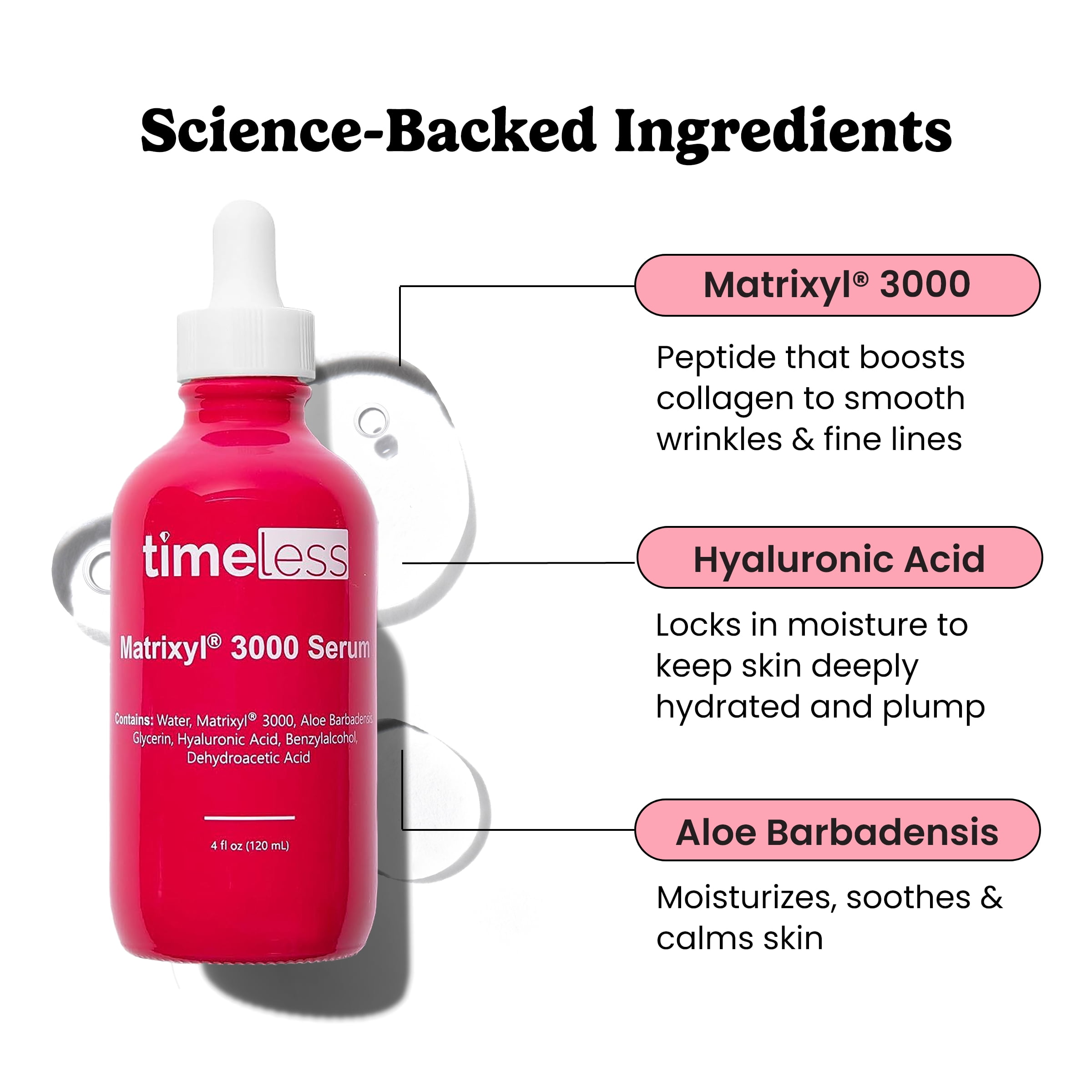 Timeless Skin Care Matrixyl 3000 Serum, 4 oz - Walmart.com