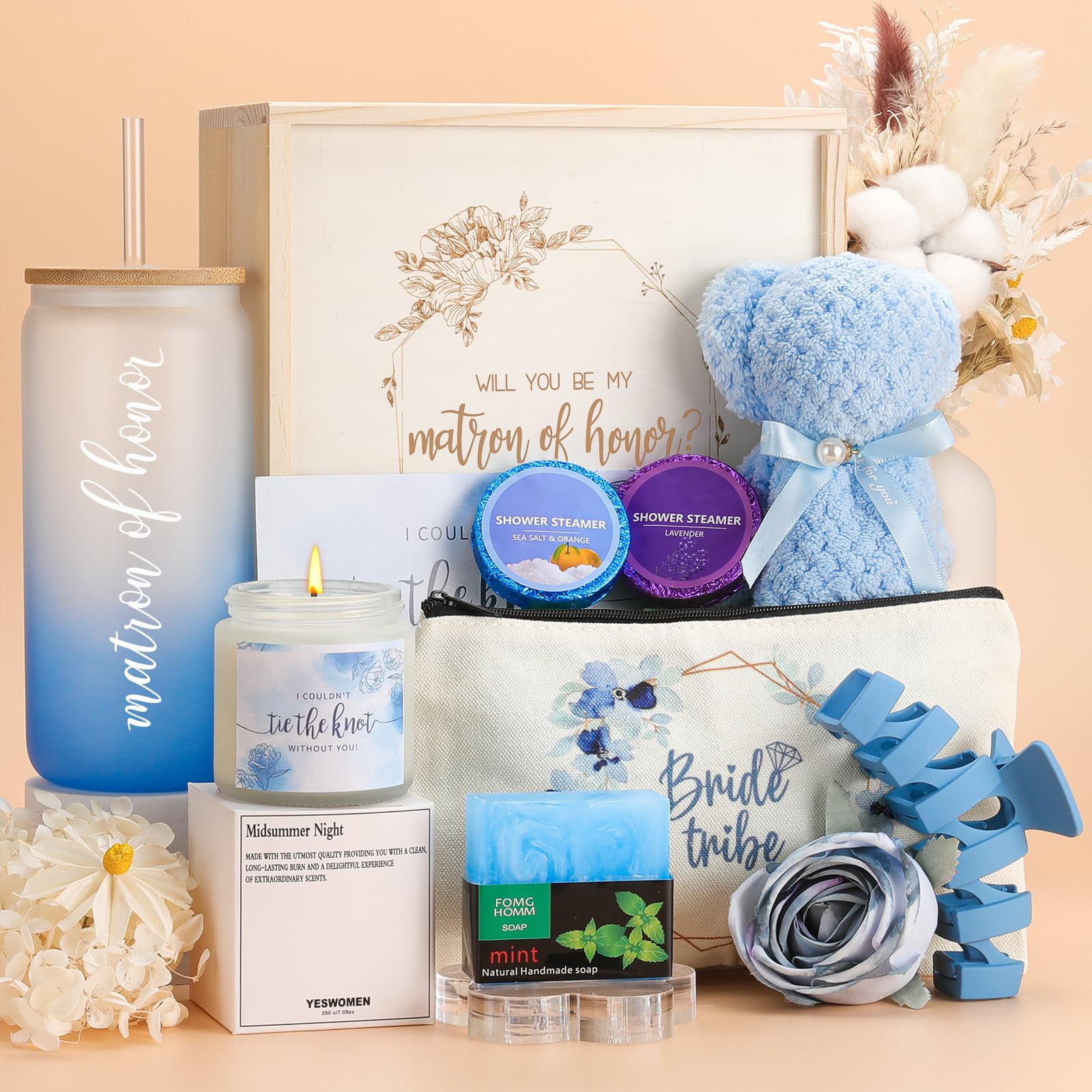 Matron of Honor Gifts,Matron of Honor Proposal Gifts,Will You Be My ...