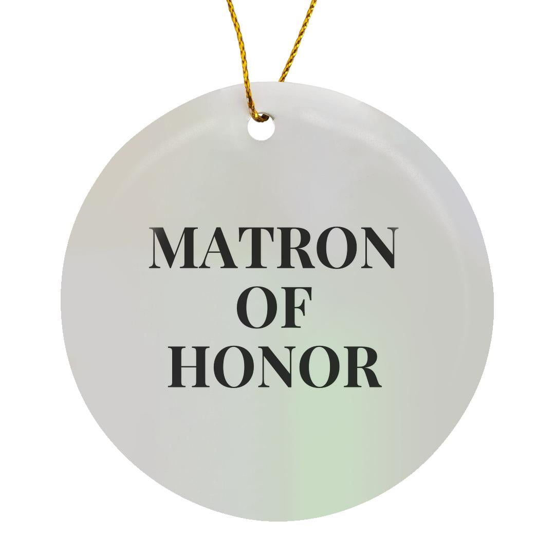 3drose, Matron of Honor. Bold Black Lettering on a White Background ...