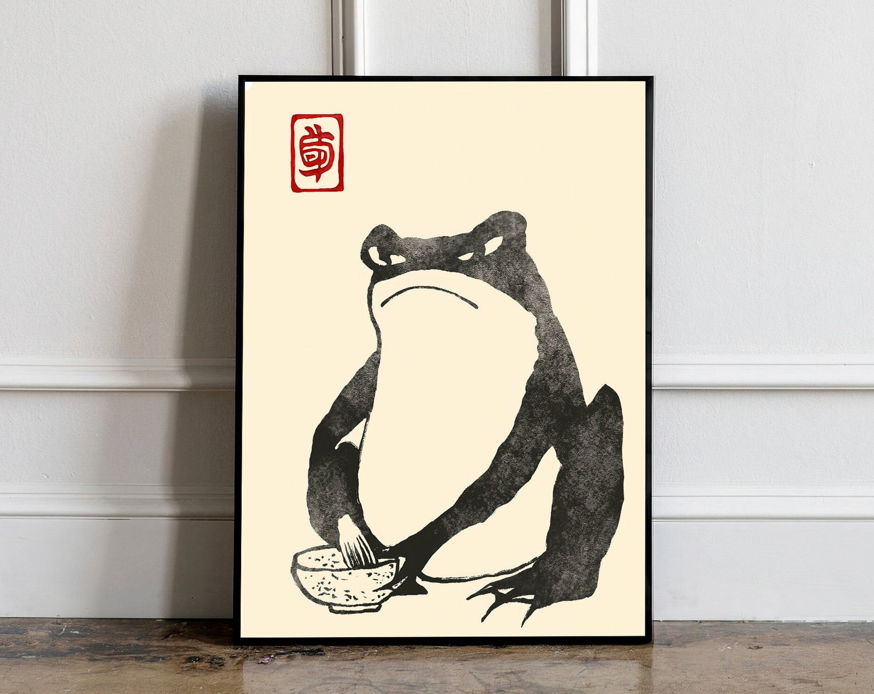 Matsumoto Hoji Frog Print,Matsumoto Hoji Frog Poster, Japanese Frog ...