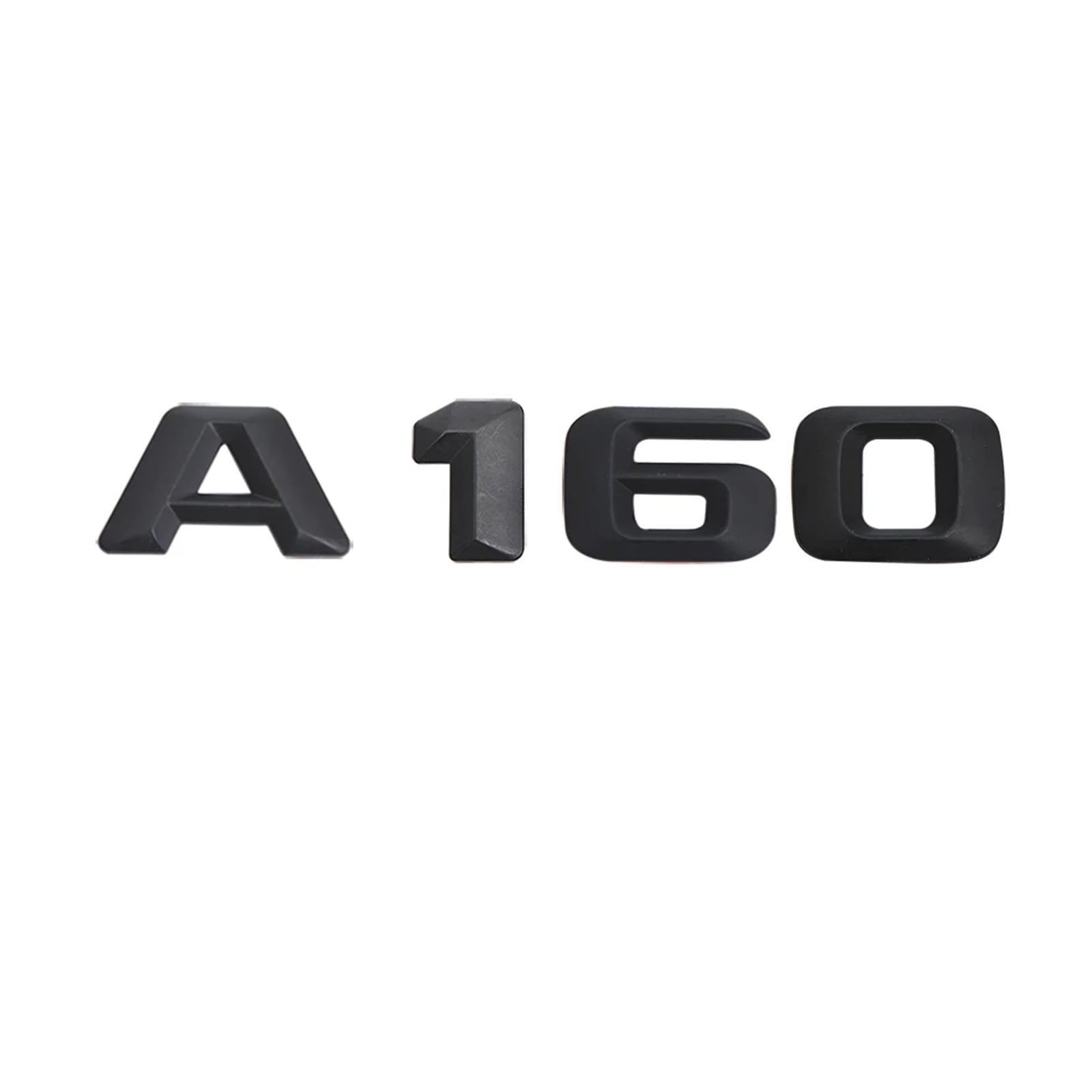 Matt Black A 160 Car Trunk Rear Letters Words Number Badge Emblem Decal ...