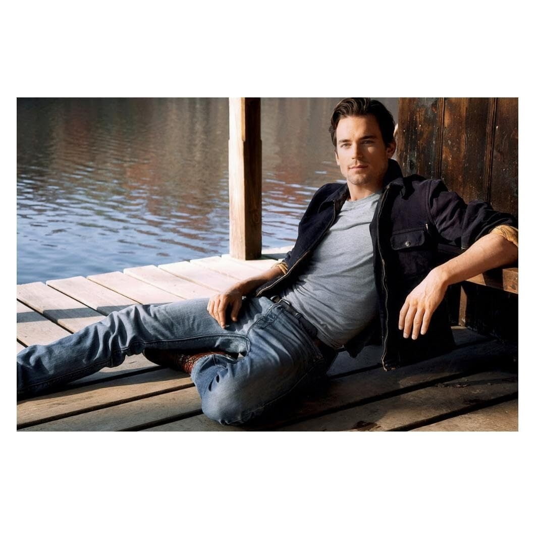 Matt Bomer Sexy Poolside Photo Print Hollywood Celebrity Poster (9 ...