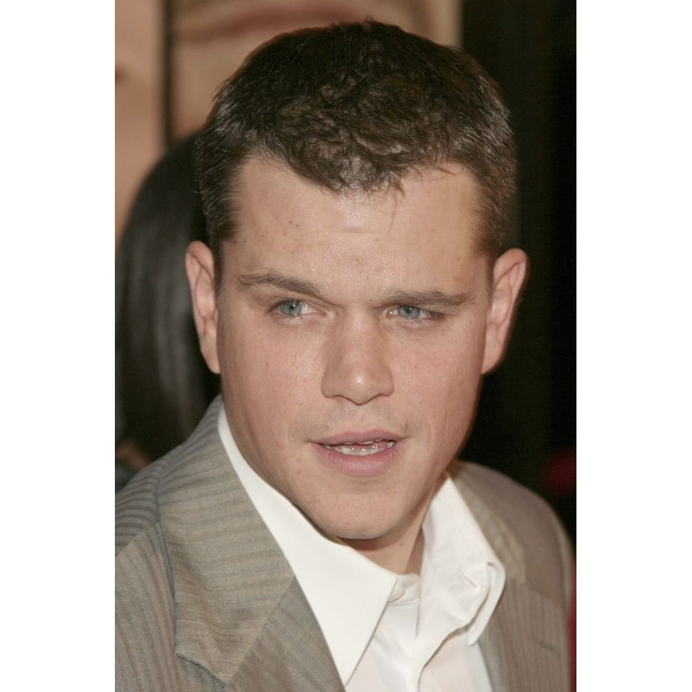 Matt Damon, 2006, Photo by Steve Mack (Matt Damon0217) Poster Print (8 ...