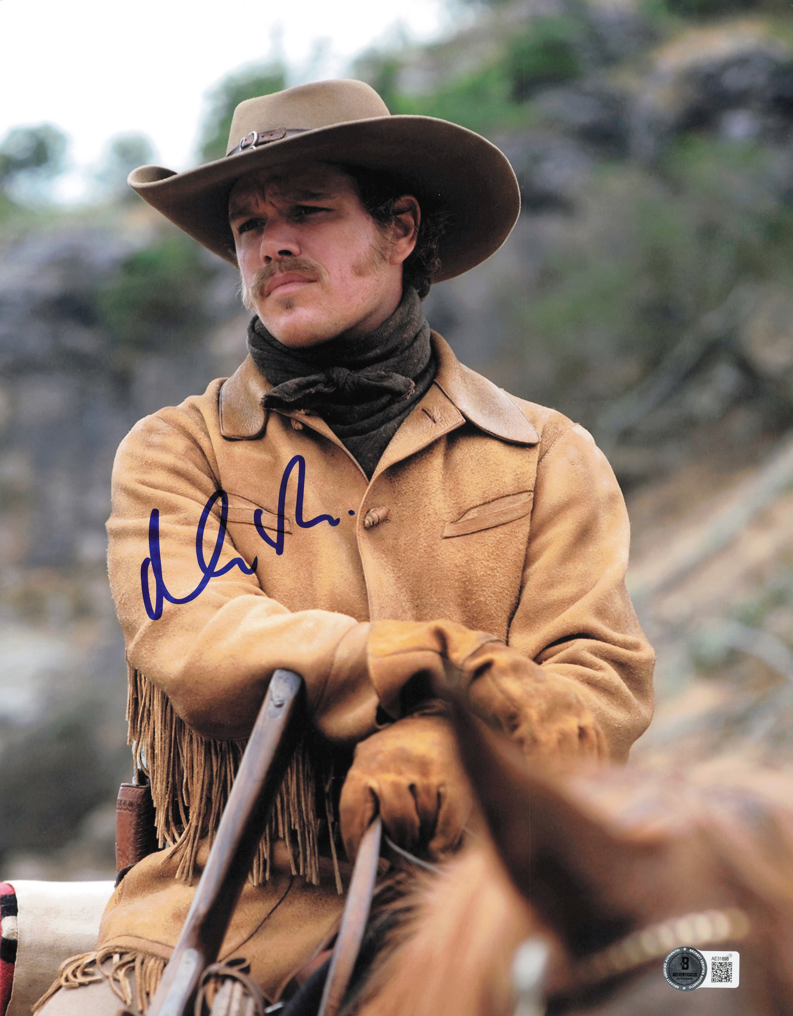 Matt Damon Autographed 11x14 Photo True Grit Beckett BAS QR #AE31898 ...