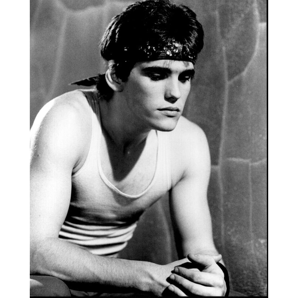 Matt Dillon Wearing Tank Top And Headband In Rumble Fish Black And ...