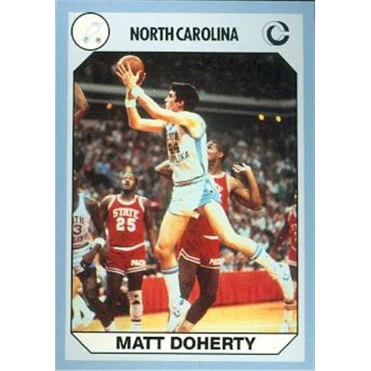 Matt Doherty Basketball Card (North Carolina) 1990 Collegiate ...