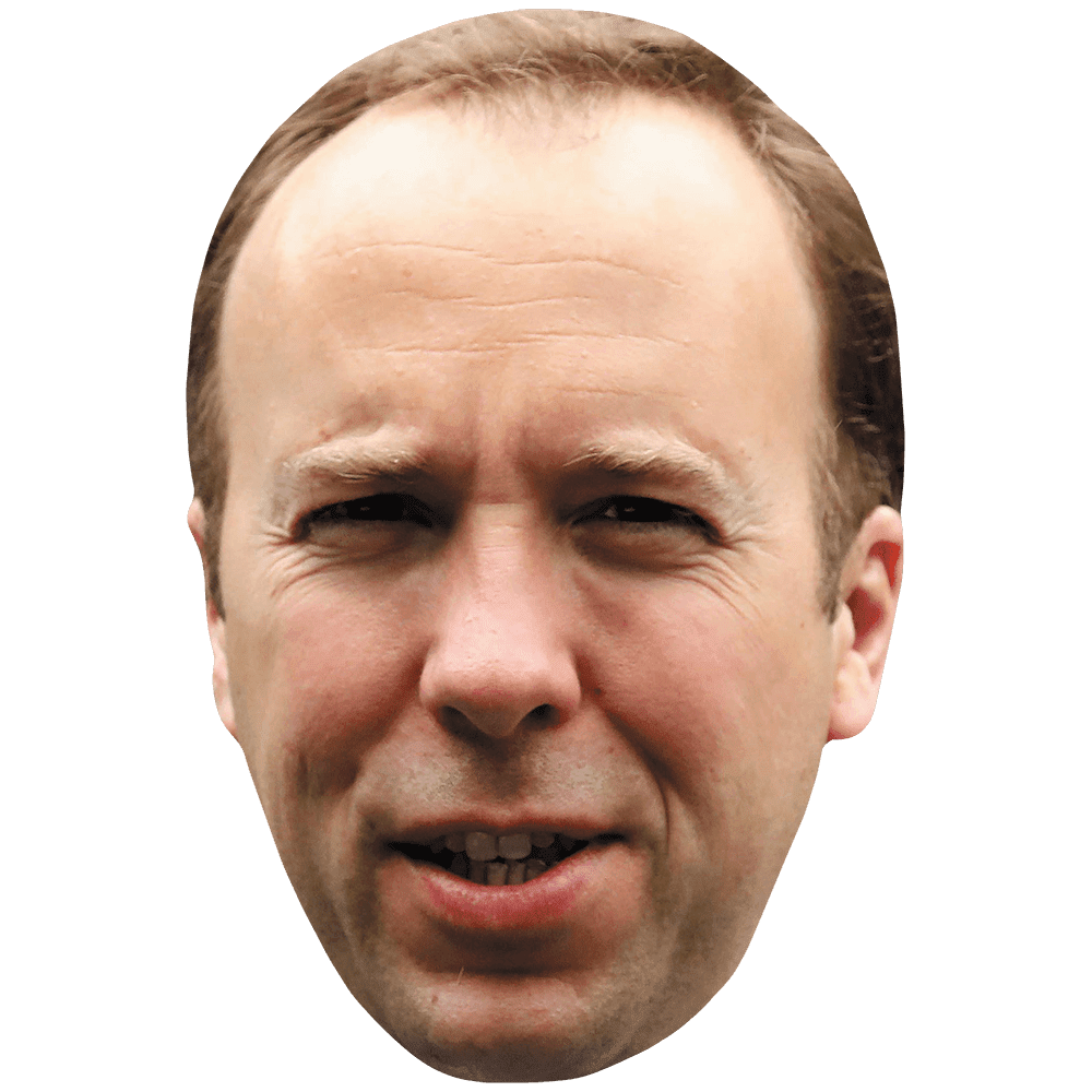 Matt Hancock (Odd) Flat Cardboard Face - Walmart.com