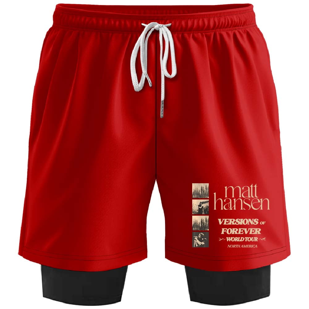 Matt Hansen Versions of Forever Tour Merch Sweatshorts Women Men Casual ...
