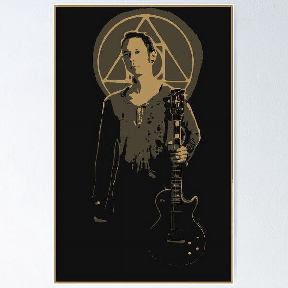 Matt Heafy From Trivium Art Paint Poster Wall Art, Modern Wall Decor ...