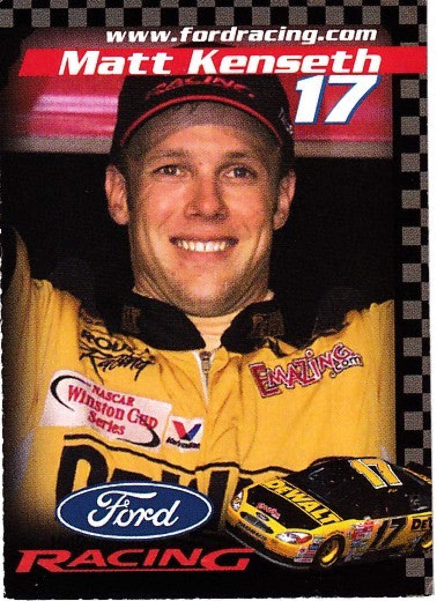 Matt Kenseth 2000 Sports Illustrated for Kids Ford Racing NASCAR card ...
