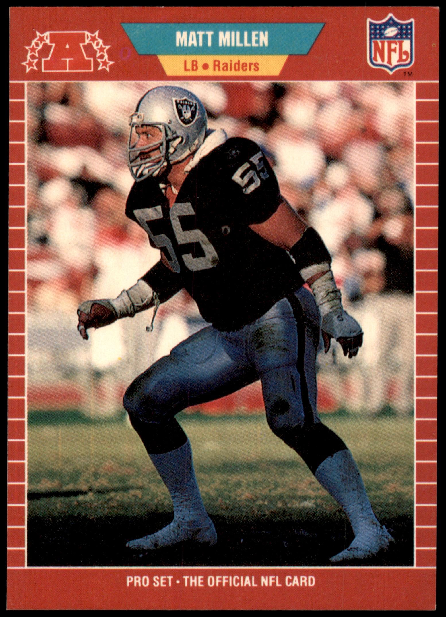 Matt Millen #188 1989 Pro Set - Walmart.com