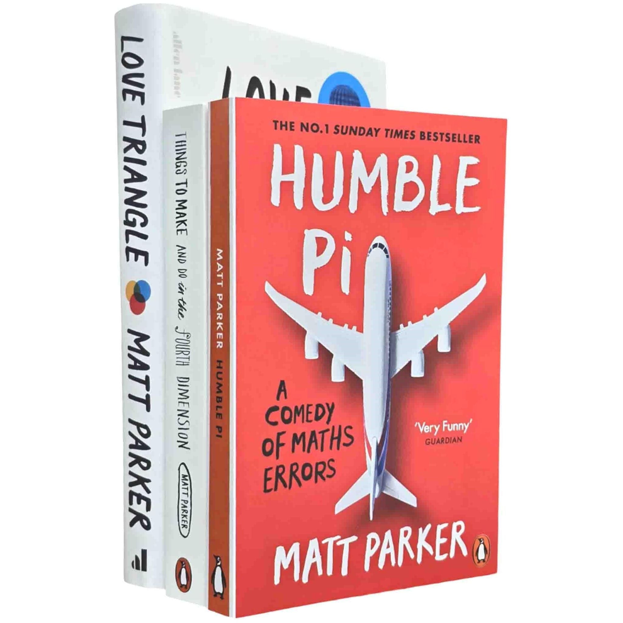 Matt Parker 3 Books Collection Set (Things to Make and Do in the Fourth ...