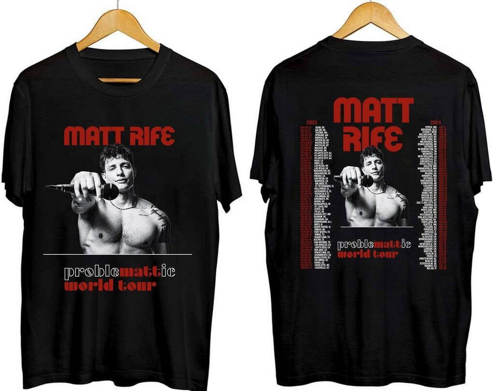 Matt Rife 2023 2024 World Tour, Matt Rife 2023 2024 Tour T-Shirt S-4XL ...