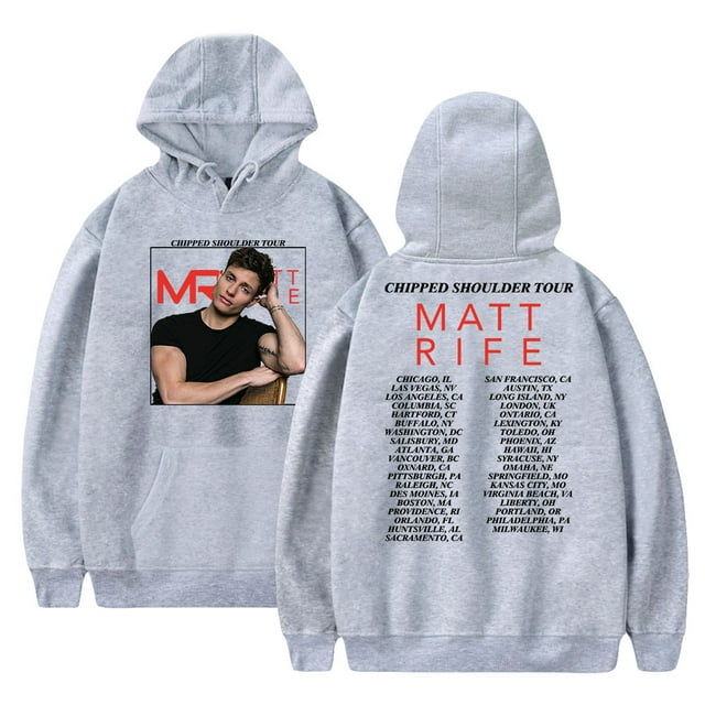 Matt Rife Chipped Shoulder Tour Hoodie 2023 Problemattic World Tour ...