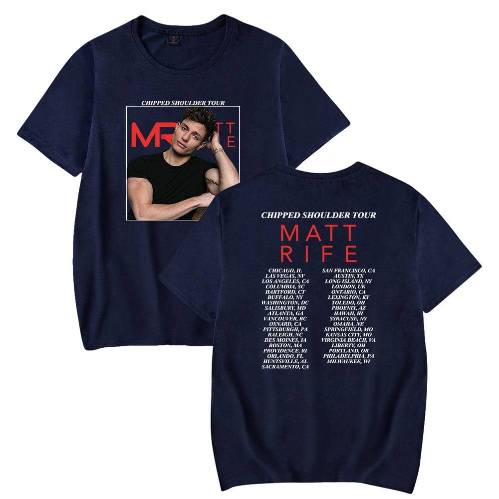 Matt Rife Chipped Shoulder Tour T-shirt 2023 Problemattic World Tour ...