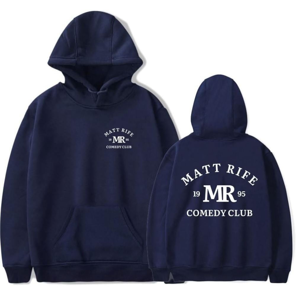 Matt Rife Classic MR Comedy Club Merch Hoodie Pockets Drawstring Unisex ...