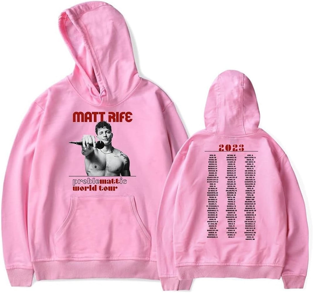 Matt Rife ProbleMATTic World Tour 2023 Hoodie Merch Casual Hooded ...