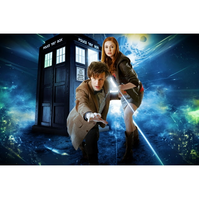 Matt Smith Karen Gillan Dr. Who Poster Tardis #3 16in x 24in Poster ...