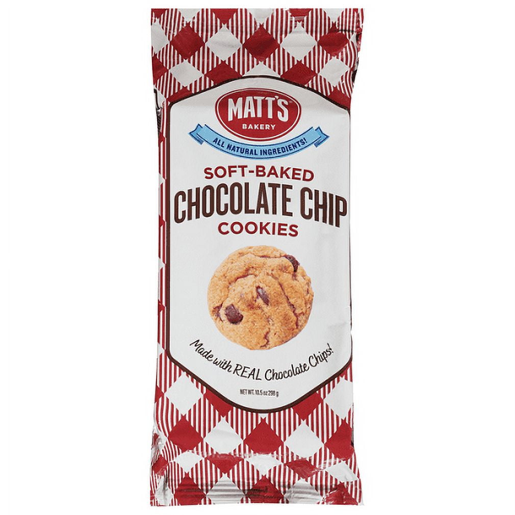 Matt's Bakery Soft Baked Chocolate Chip Cookies - Walmart.com