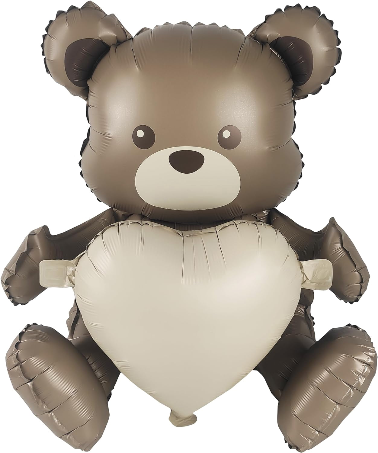 Matte 4D Big Brown Bear Balloons Cartoon Teddy Bear Party Supplies ...