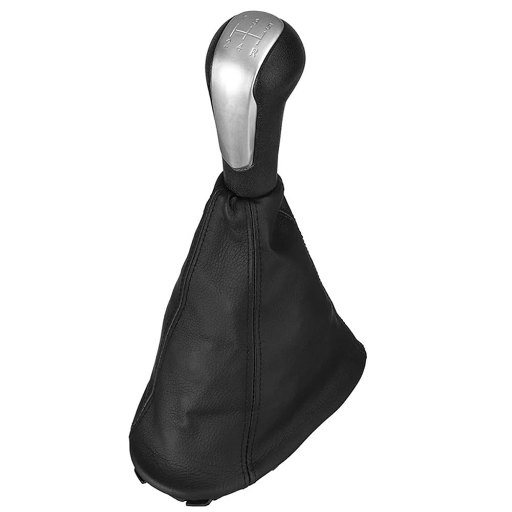 Matte-5 Speed Manual Gear Shift Knob Shifter Boot Cover For Chevrolet ...