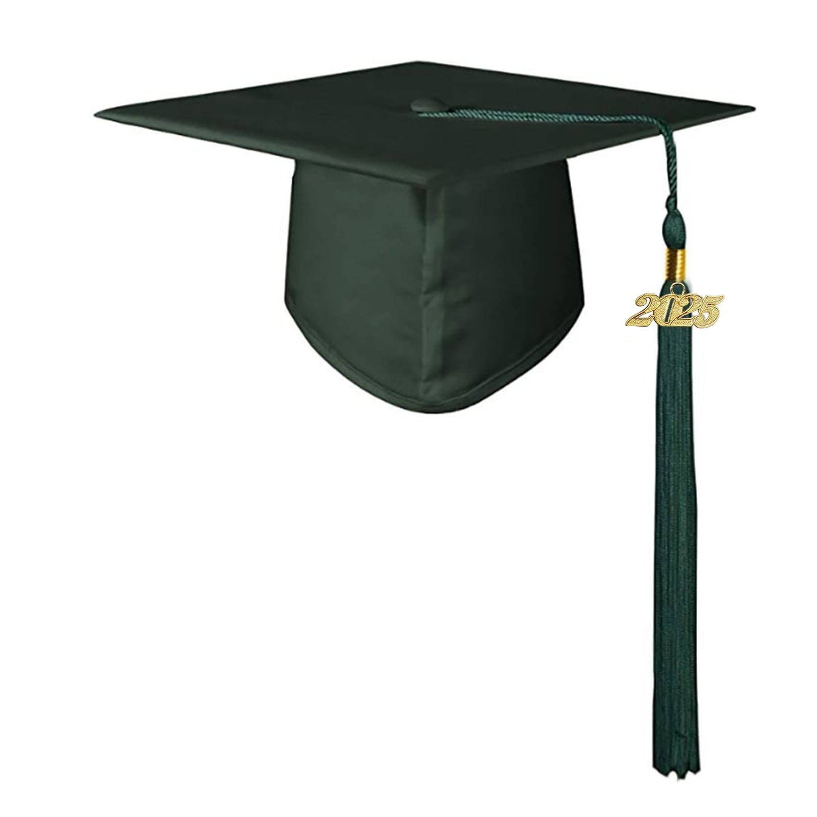 Matte Adult Graduation Cap Unisex Adjustable Bachelor Cap With 2025 ...