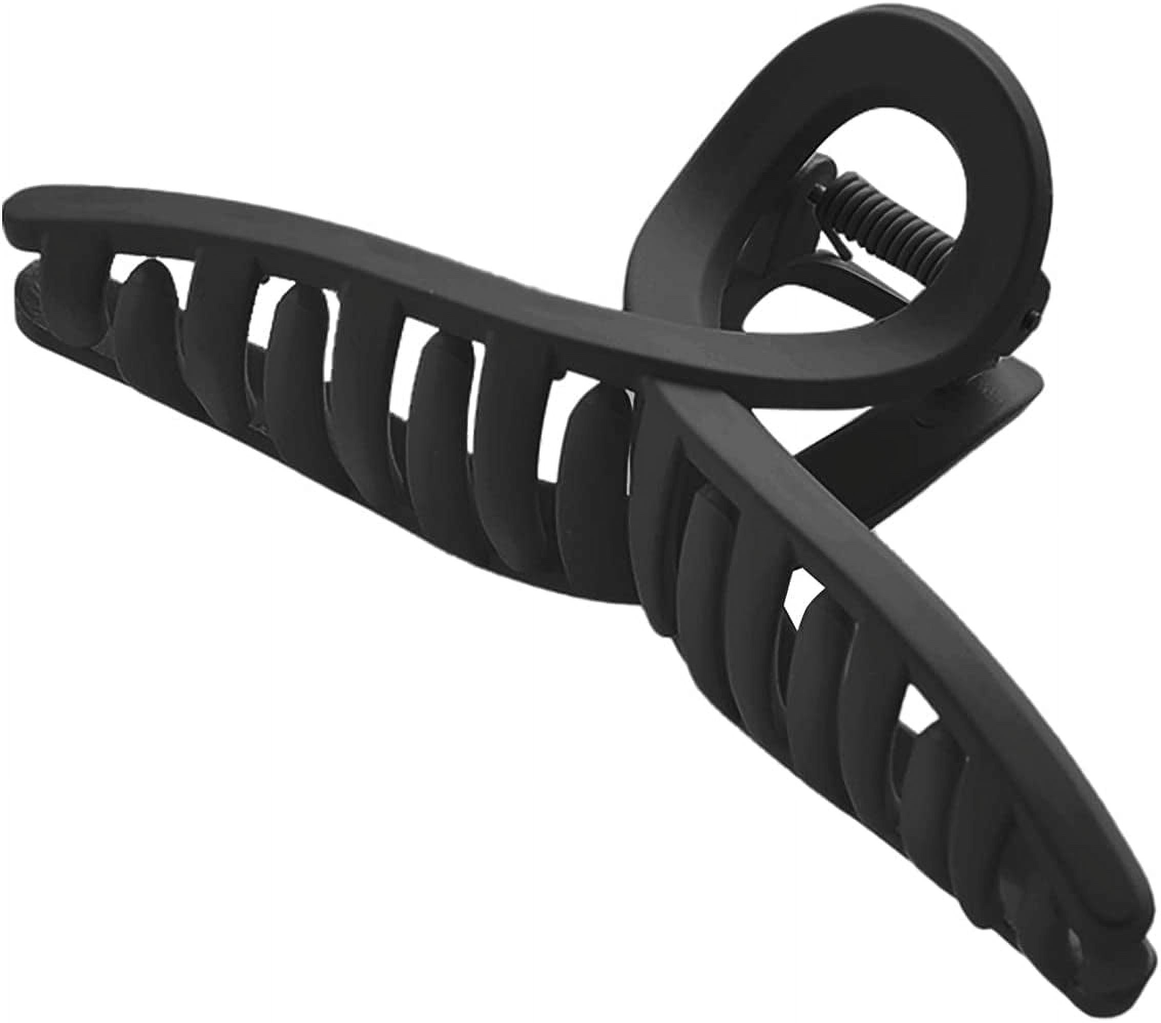 Matte Big Hair Claw Clips - 4 Inch Pack Nonslip Large Claw Clip for ...