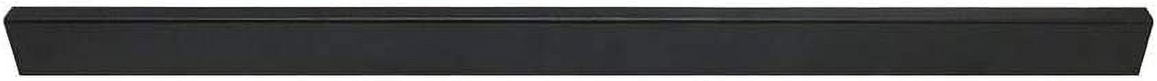 Matte Black 24'' Industrial Pipe Rectangular Tubing Hangrail Display ...