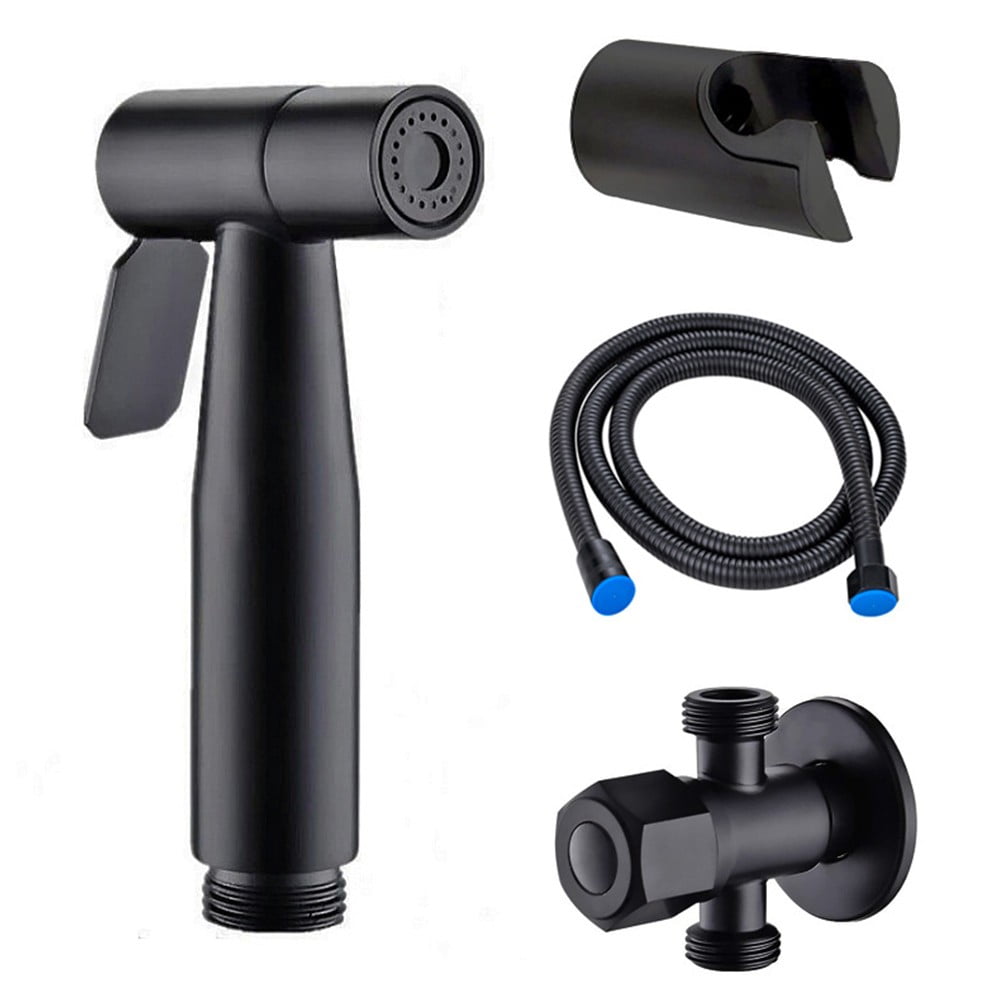 Matte Black 304 Stainless Steel Bidet Sprayer Toilet Shower Head With ...