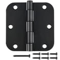 Matte Black 36 Pack 3.5 x 3.5 Inch Door Hinges Interior Hardware ...
